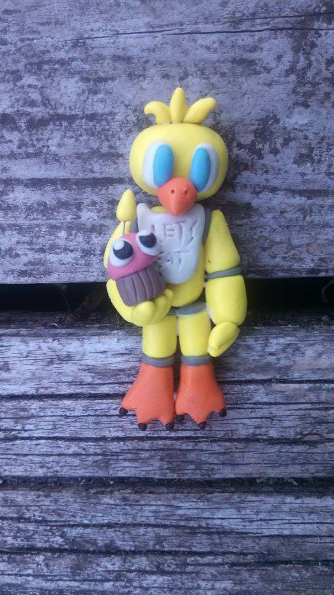 Kawaii Toy Chica Five Nights at Freddys FNAF Character Key-chain - Etsy