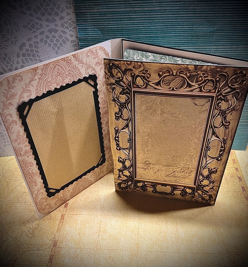 Old Book Photo Interactive Album/svg File/ Instant Download / Creative ...