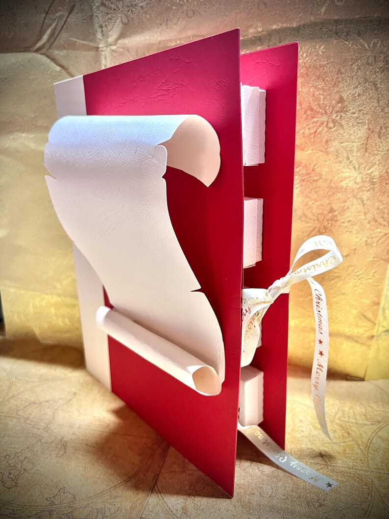 Advent Calendar Christmas Book SVG: DIY Papercraft Project (digital ...