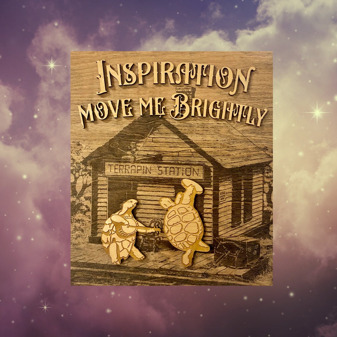 Inspiration Move Me Brightly Terrapin GD - Etsy