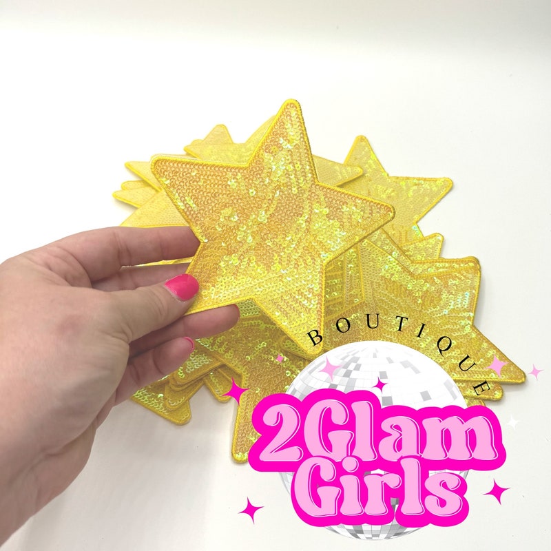 Star Sequins Etsy