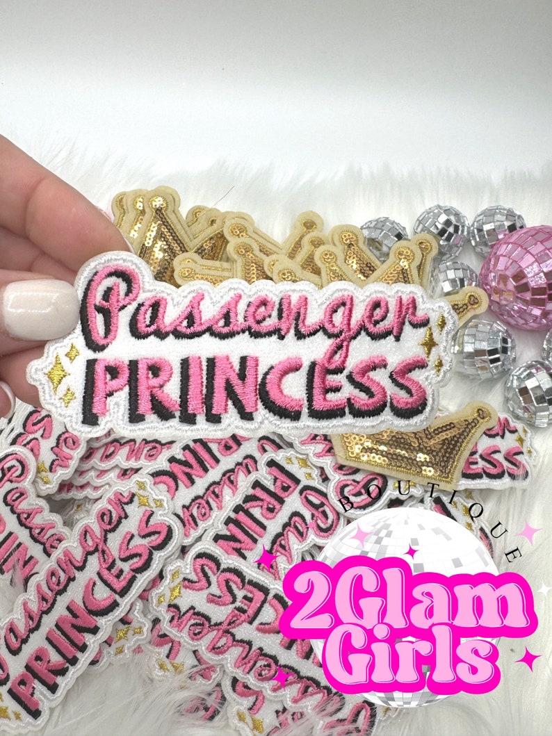 Trucker Hat Patch Passenger Princess - Etsy