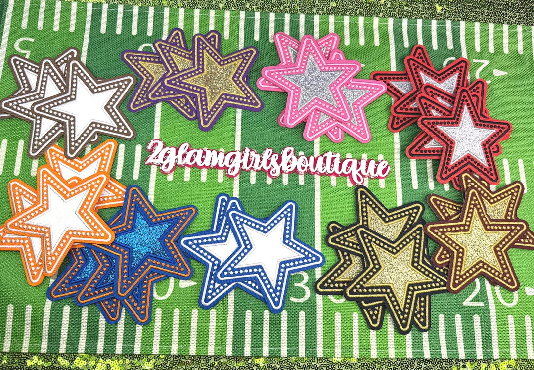 Spirit Stars ~ Glitter Patch ~ Team Stars ~ Sports Stars ~ Sparkle ...
