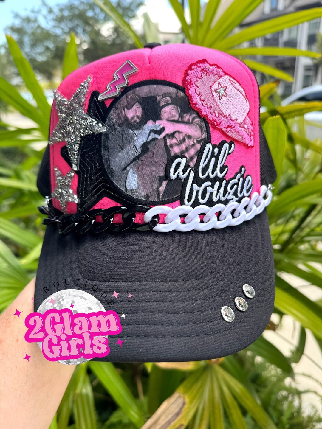 Trucker Patch Hat morgan and Post Malone - Etsy