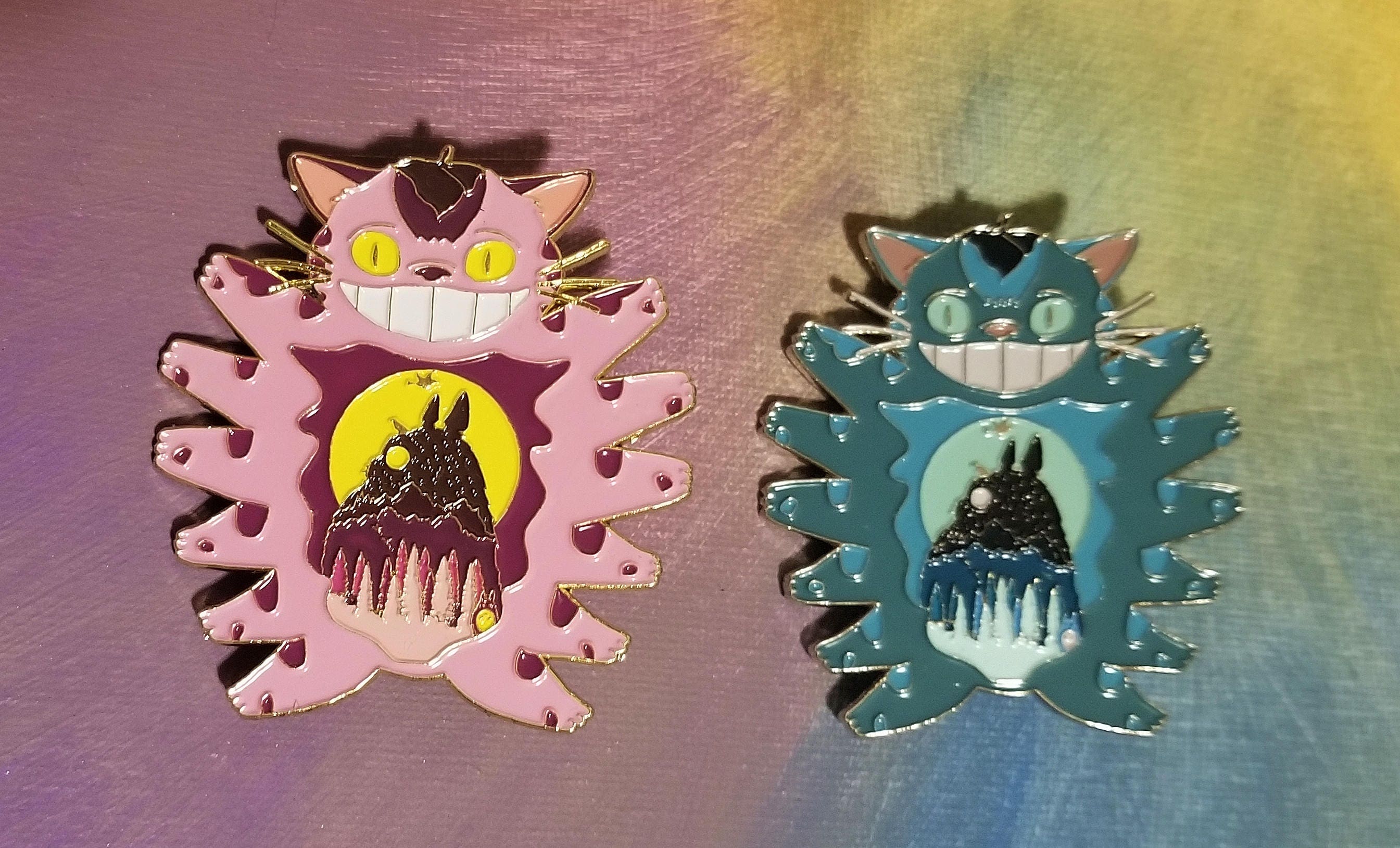 Totoro Cat Bus Studio Ghibli Hat Pin Sets | Etsy