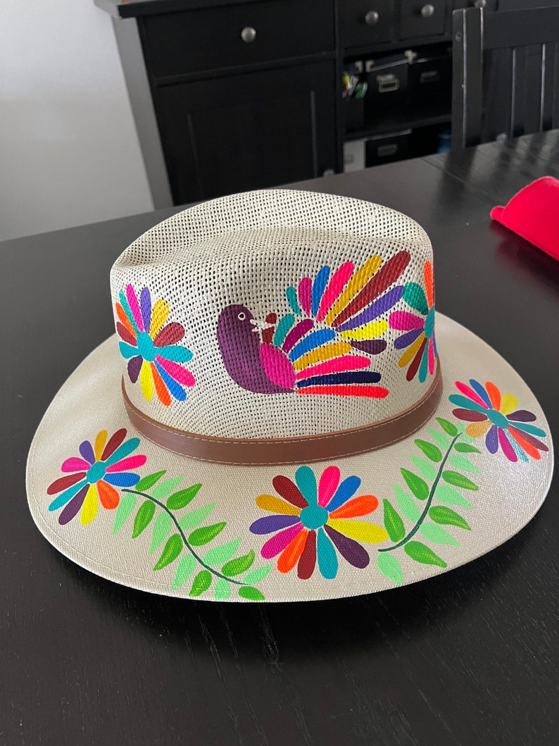 Hand Painted Hat - Etsy