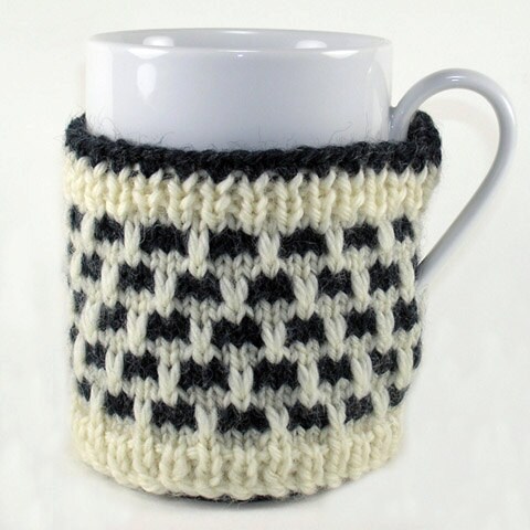 4 Slip Stitch Mug Cosies Downloadable Knitting Pattern - Etsy
