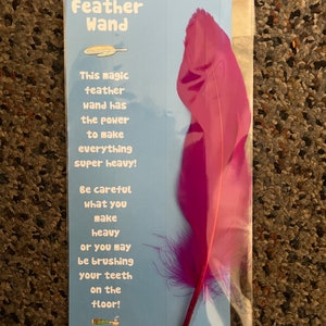 Feather Wand Blue Dog Bluey Pre-made Birthday Favors - Etsy