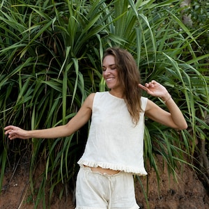 Khadi Raw Silk Pajama Set, Bohemian Pajama, Natural Soft Pajama Set ...