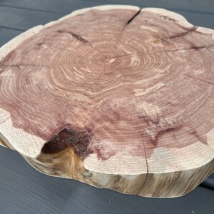 Large Chunky Cookie Red Cedar Wood Round Sanded Table DIY 18+” - Etsy