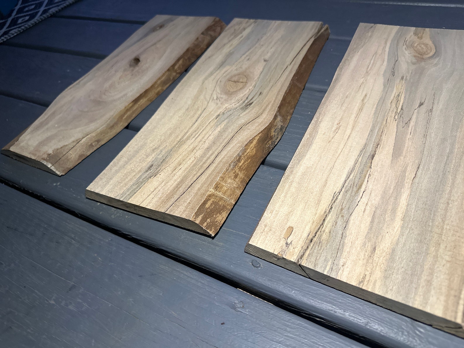 Set of 3 Live Edge Sycamore Sign Blanks Thin 16”+ Long - Etsy