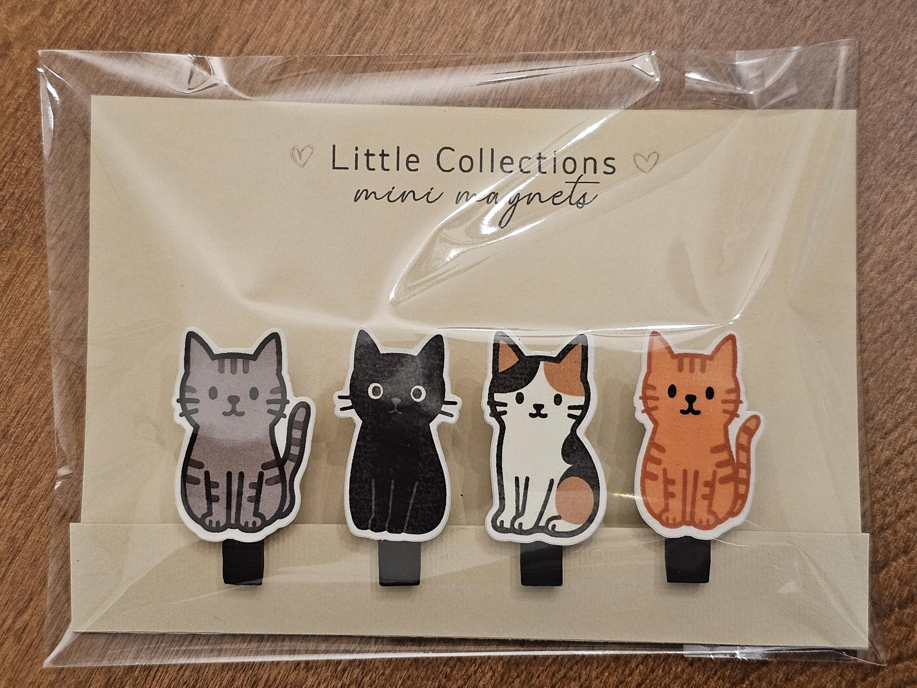 Little Collections - Mini Magnet Clips: Cats - Etsy