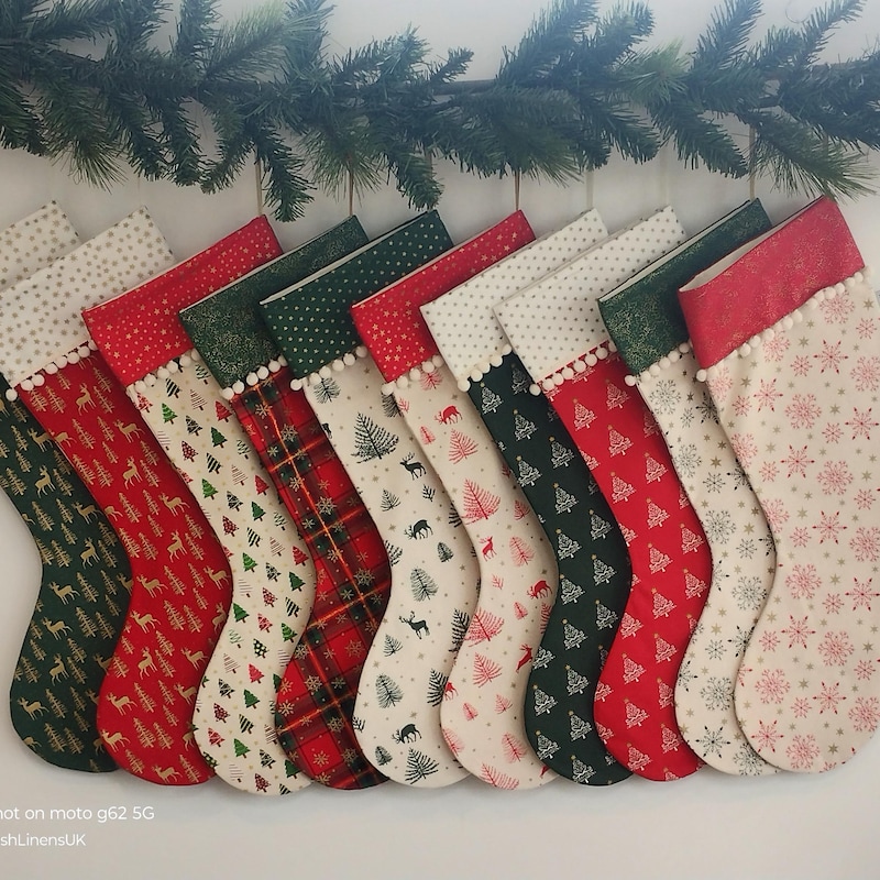 Xmas Stocking Left - Etsy UK