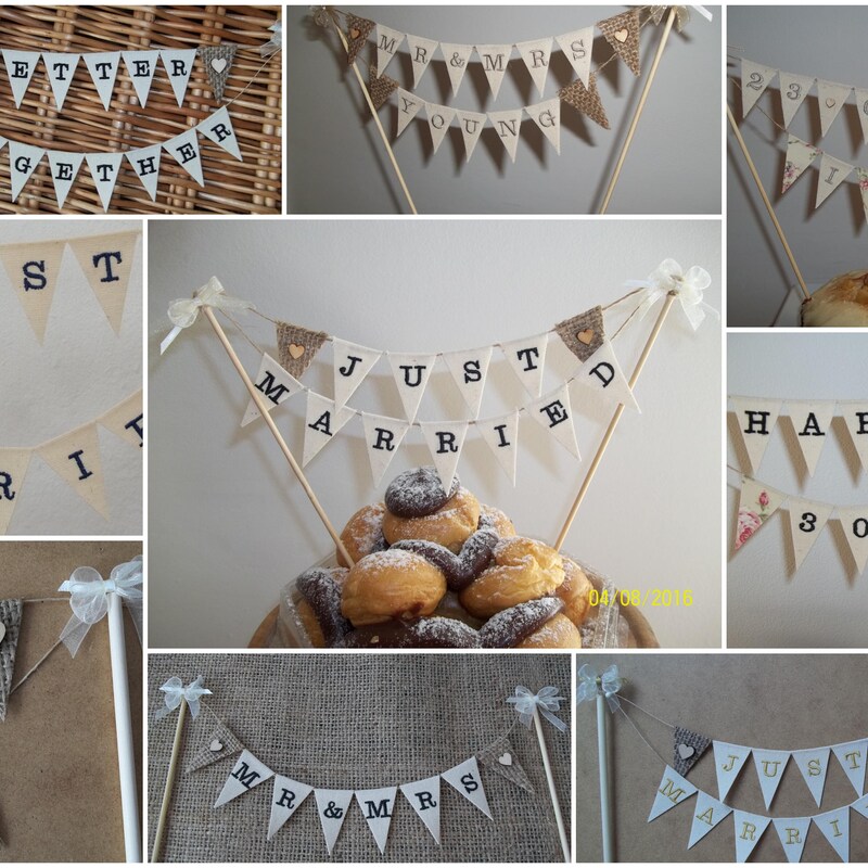 Rustic Bunting - Etsy UK