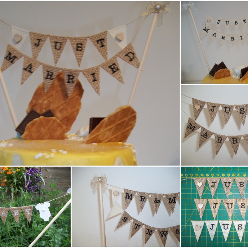 Rustic Bunting - Etsy UK