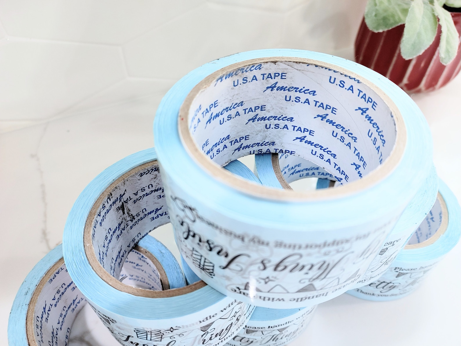 Custom Packing Tapes, Eco-friendly Self-adhesive Packing Tape for Small ...