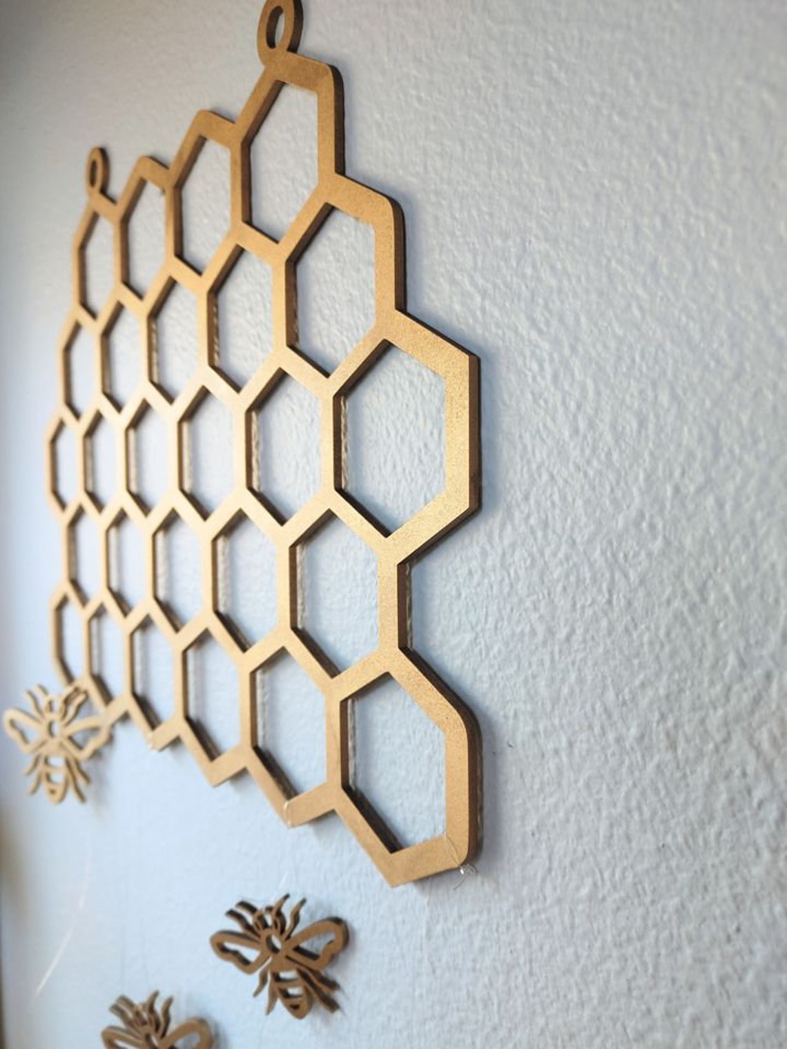 Decoración de la pared del tipo de abeja pared de la abeja | Etsy