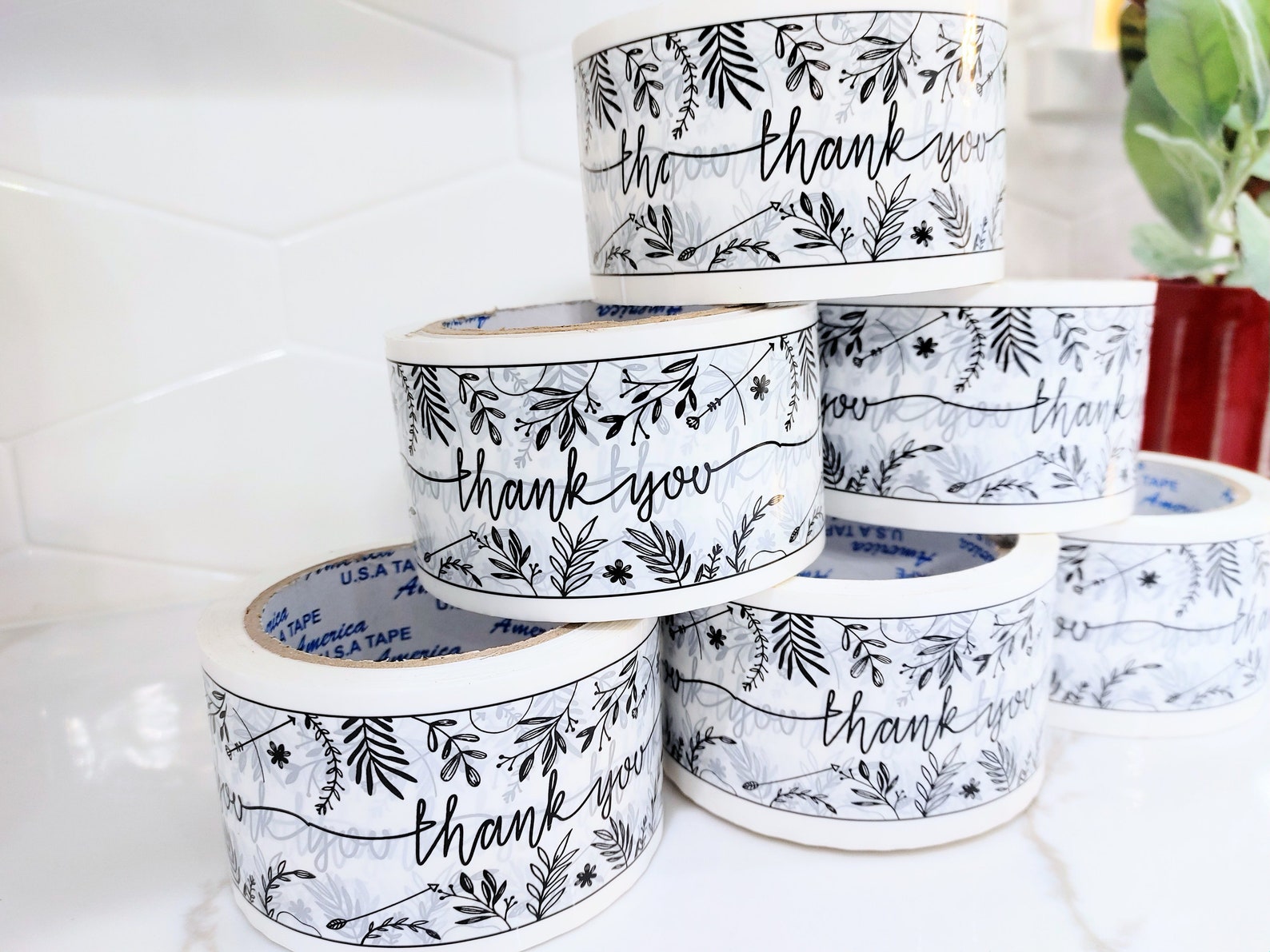 Custom Packing Tapes, Eco-friendly Self-adhesive Packing Tape for Small ...