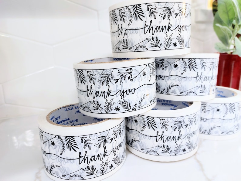 Custom Packing Tapes Eco-friendly Packing Tapes for Small - Etsy