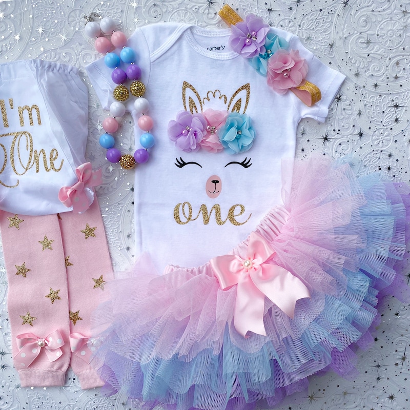 Llama First Birthday - Etsy