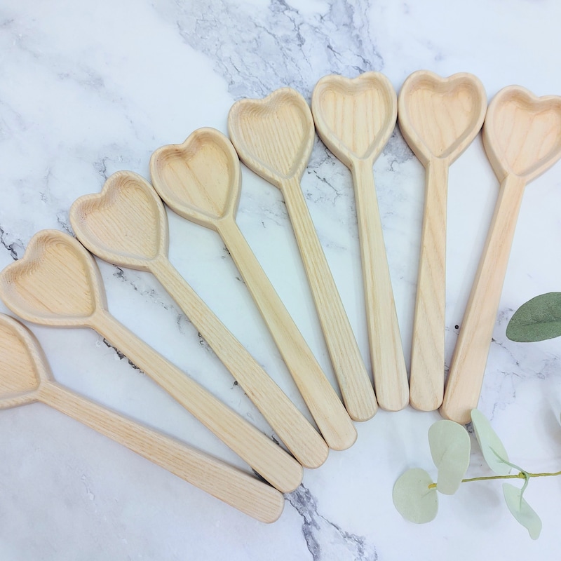 Heart Shaped Spoons - Etsy