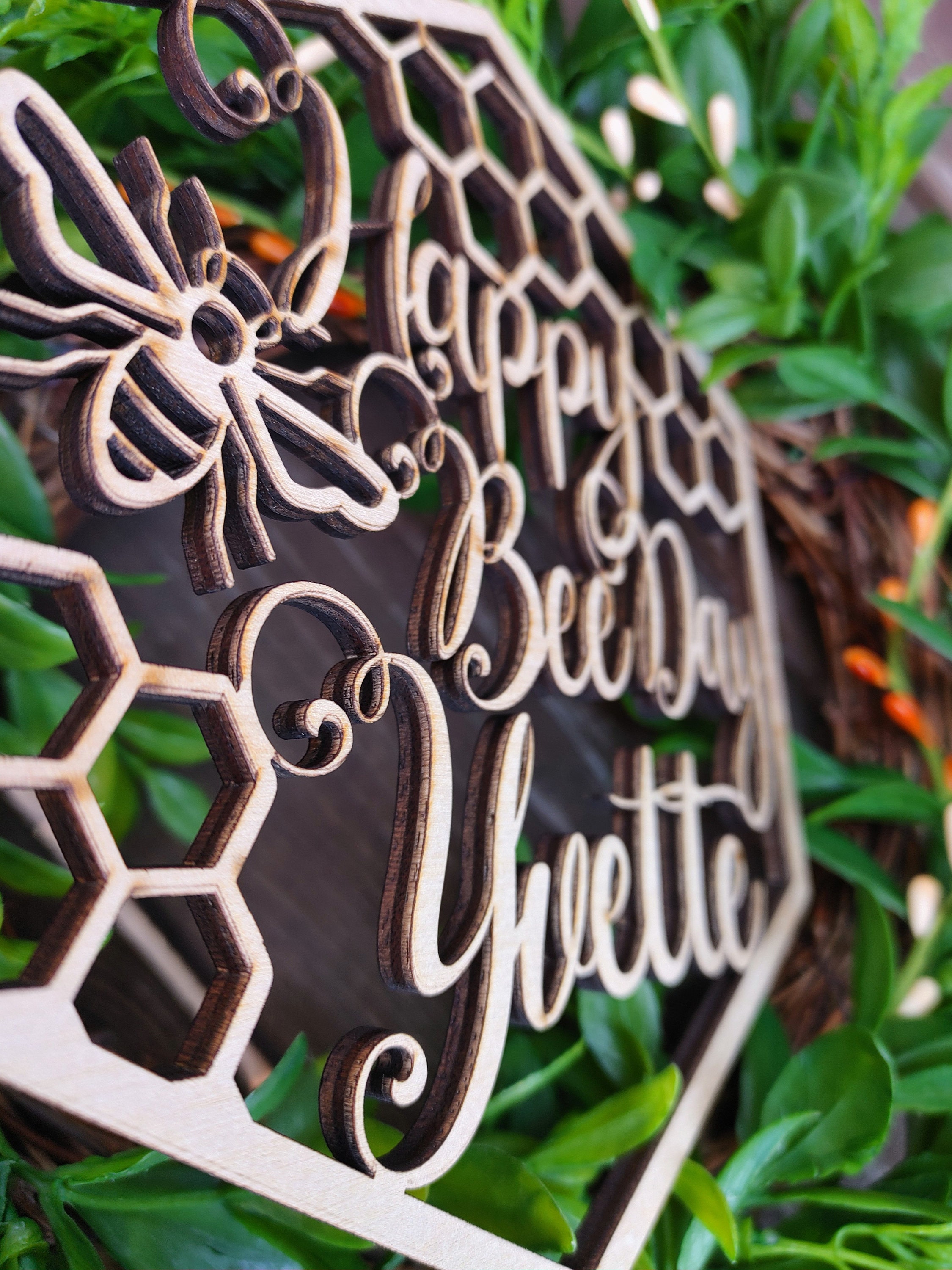 Bee Cake Topper Bee Cake Decorations Bumble Bee Cake Topper - Etsy