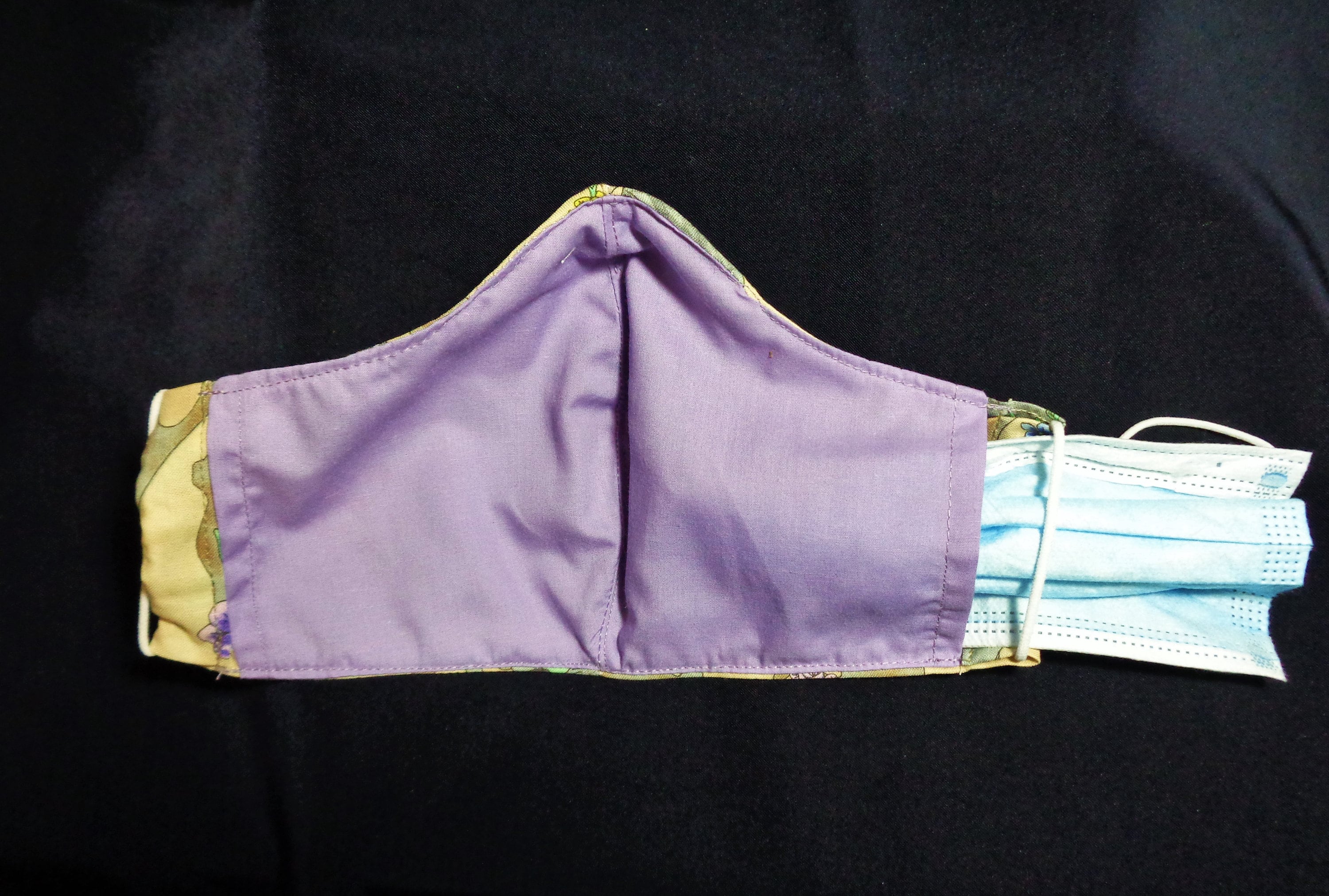 Contoured RED Kitten KIDS Face MASK With Filter Pocket and - Etsy