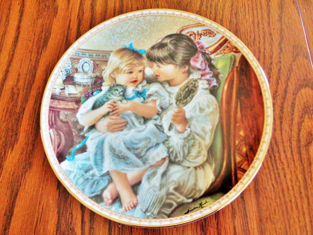 SISTERS 1993 Sandra Kuch Collector Plate, Sugar and Spice Collection - Etsy