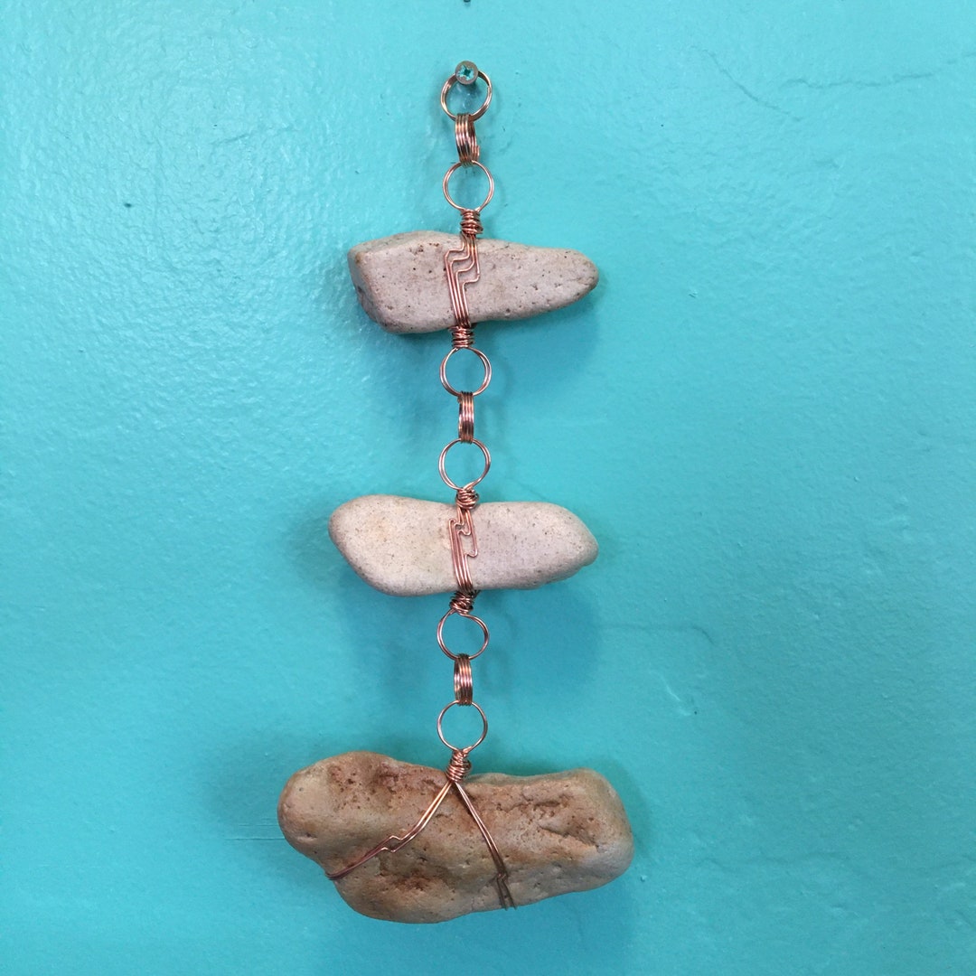 Copper Wire Rock Chain 1 Lb 4 Oz 12” - Etsy