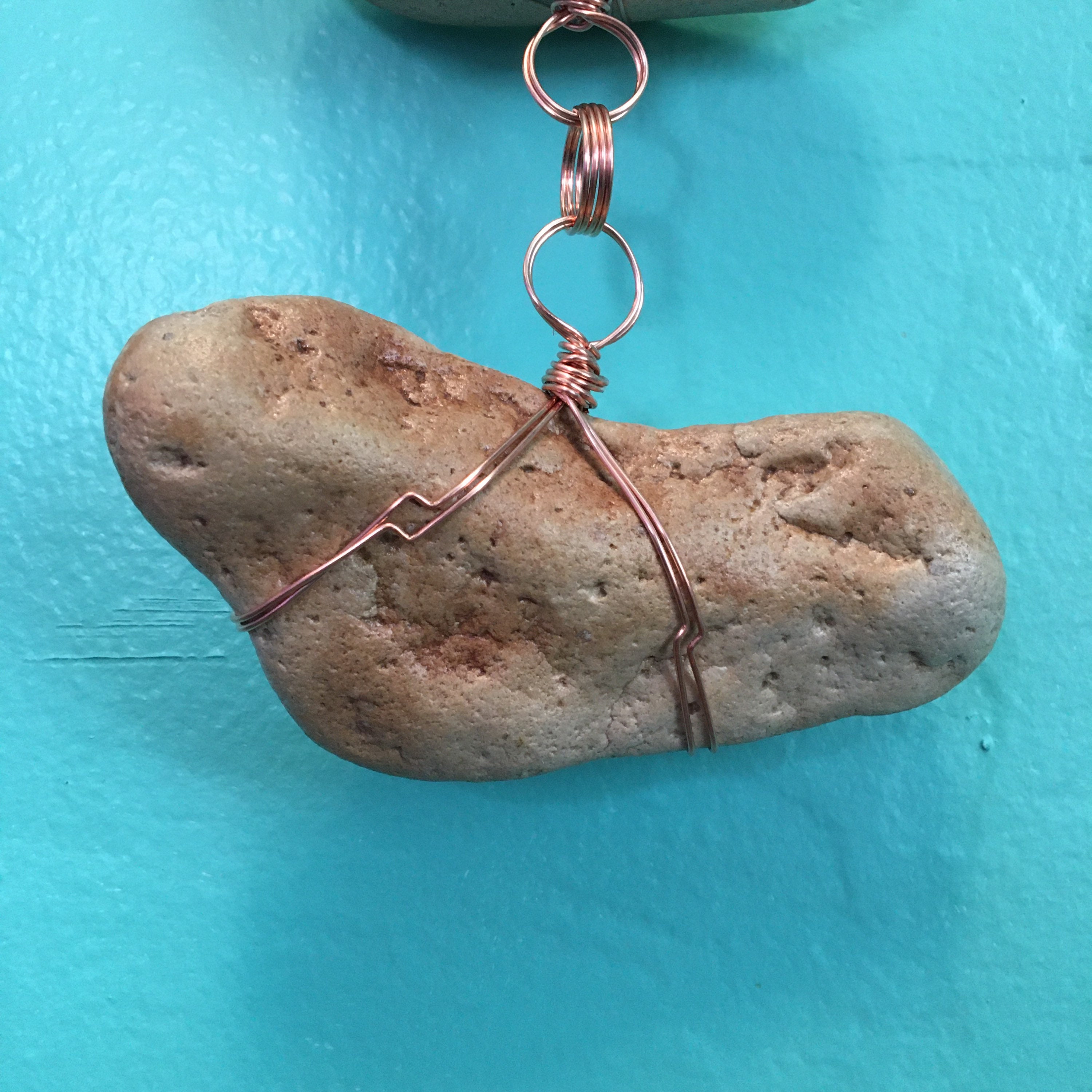 Copper Wire Rock Chain 1 Lb 4 Oz 12 - Etsy