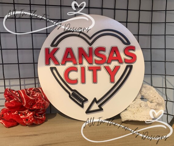 Wall Hangings Home & Living Home Décor KC Football Signs Farmhouse ...