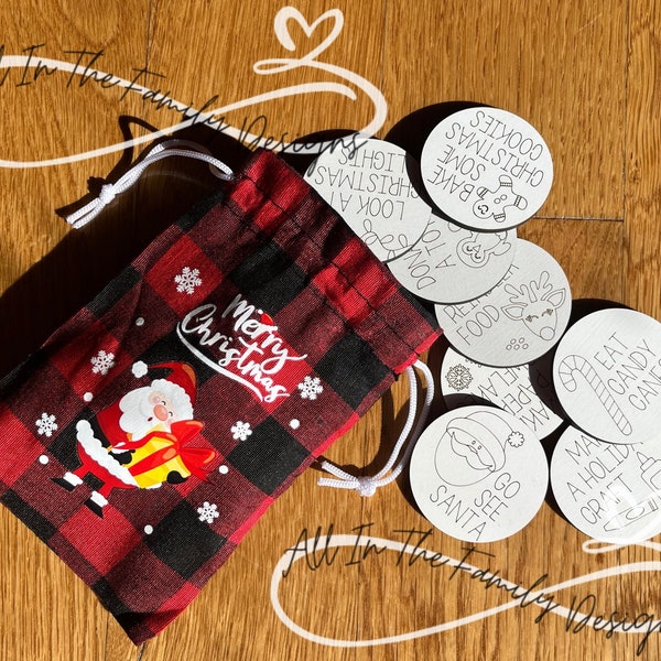 Santa Tokens - Etsy