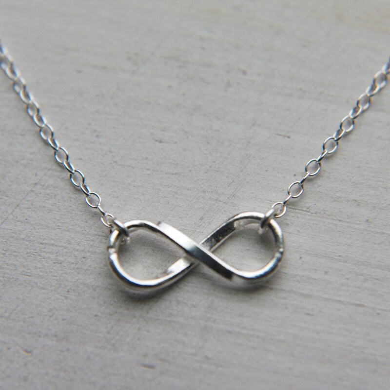 Infinity Necklace - Etsy