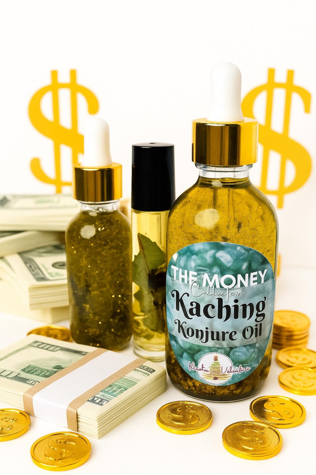 Kaching Conjure Money Oil: Prosperity & Abundance - 2 Oz - Etsy