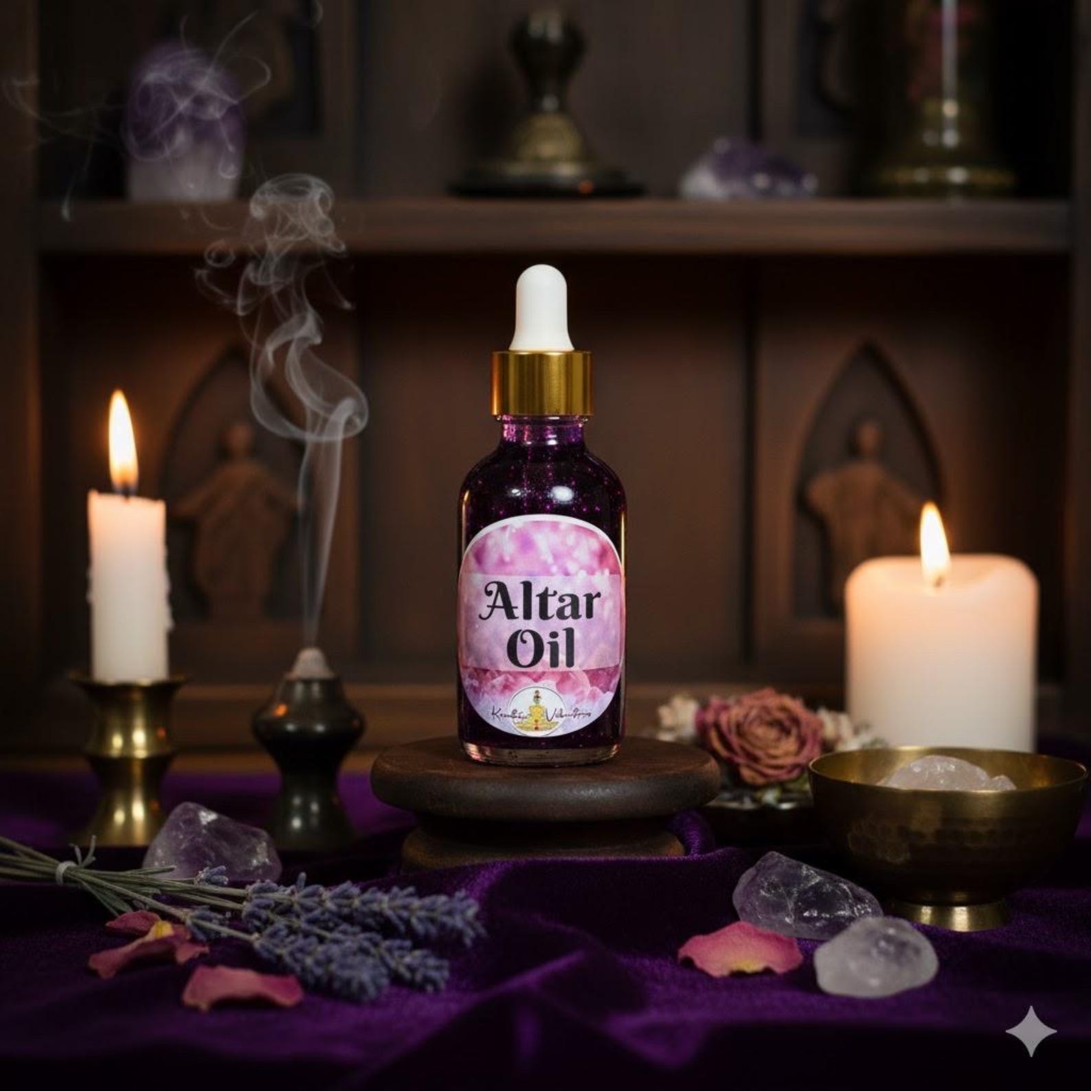 Altar Oil | Handcrafted Ritual Oil for Spiritual Work, Meditation ...