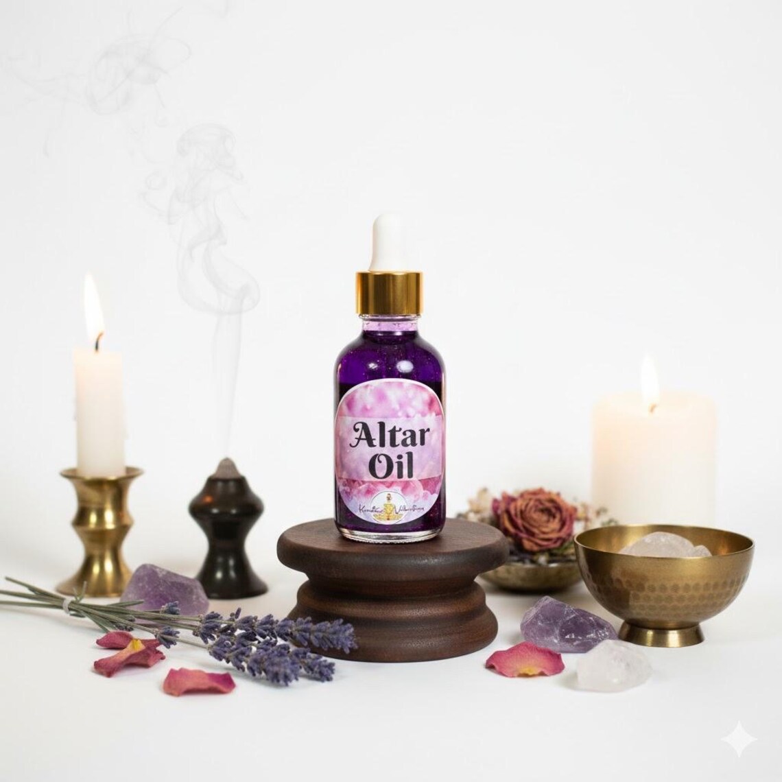 Altar Oil | Handcrafted Ritual Oil for Spiritual Work, Meditation ...