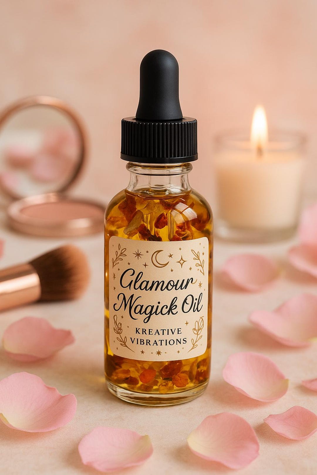 Glamour Magic Conjure Oil – Radiance, Attraction & Self-love Ritual Oil ...