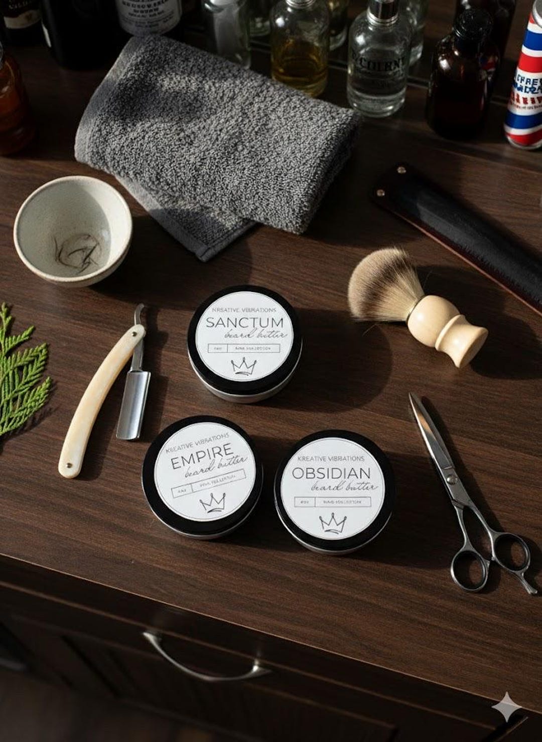 KV King Collection Beard Butter – All-natural Shea & Mango Blend ...