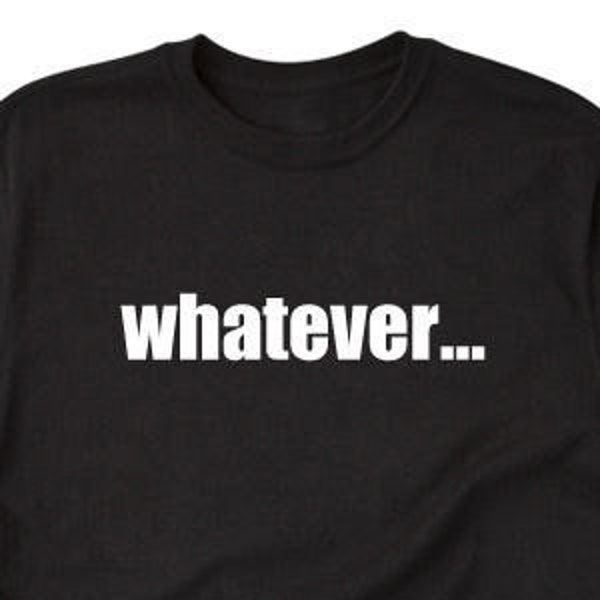 Whatever - Etsy