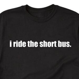 I Ride the Short Bus - Etsy