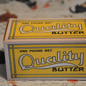 Vintage Butter Box - Etsy