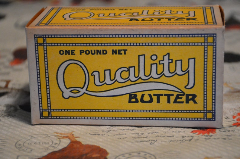 Vintage Butter Box - Etsy