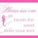 Personalized Beach Wedding Sand Brush: Brushes for the Beach - Etsy