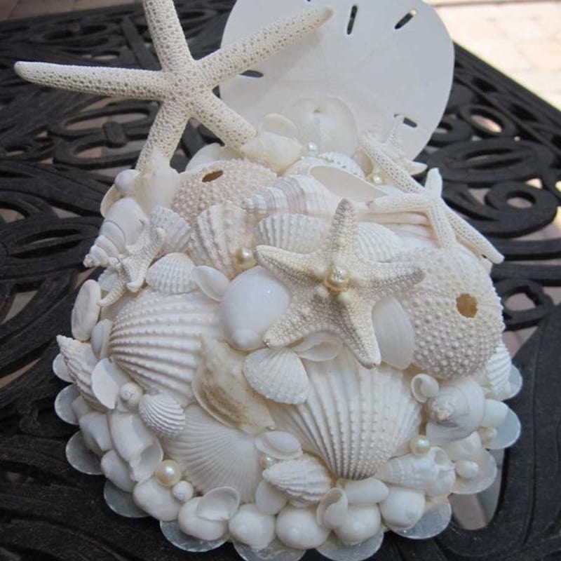 Seashell Cake Topper - Etsy