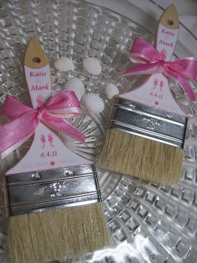 Personalized Beach Wedding Sand Brush: Brushes for the Beach - Etsy
