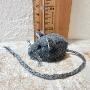 Small Stuffed Mouse, Miniature Felt Mouse, Gift, Pincushion, Soft Toy ...