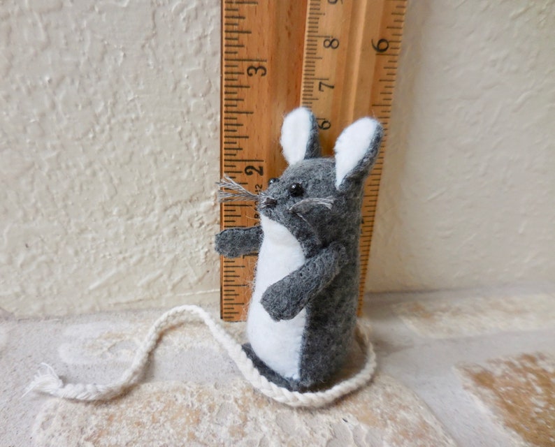Small Stuffed Mouse Handmade Felt Mouse Felt Animal Gift - Etsy