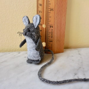 Small Stuffed Mouse, Handmade Felt Mouse, Felt Animal Gift, Soft Toy ...