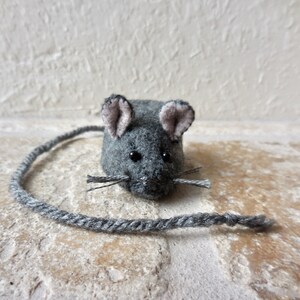 Small Stuffed Mouse, Miniature Felt Mouse, Gift, Pincushion, Soft Toy ...