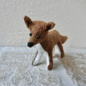 Small Felt Fox Red Fox Soft Sculpture Soft Toy Felt Stuffed - Etsy